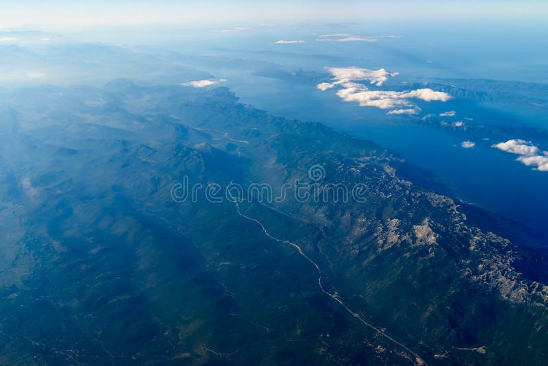 High Altitude Photo of Planet Earth Stock Image - Image of environment ...