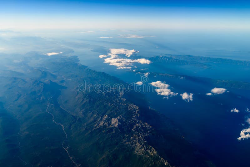 High Altitude Photo of Planet Earth Stock Image - Image of altitude ...