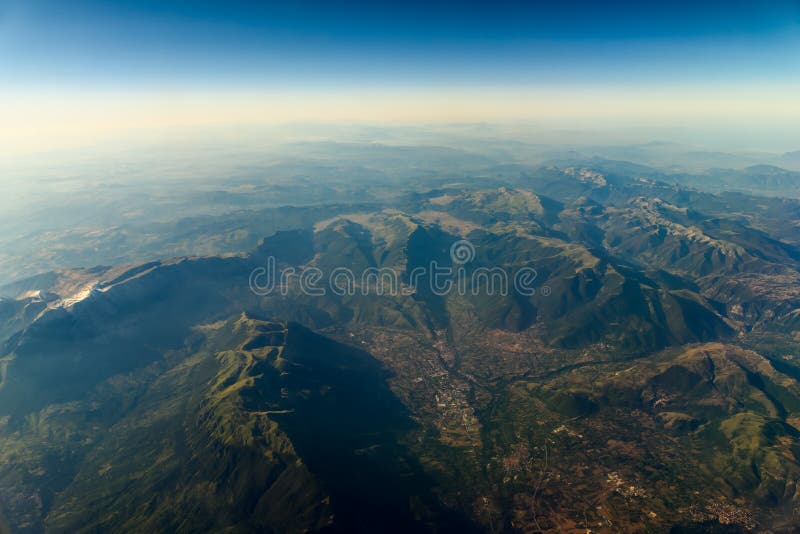 High Altitude Photo of Planet Earth Stock Photo - Image of horizon ...