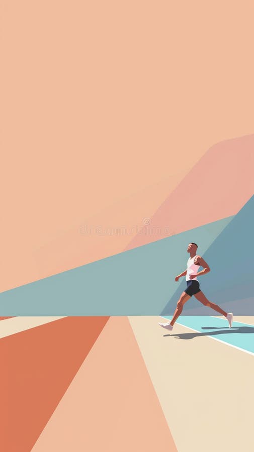 High-altitude Track, Athletic Coach Timing Professional Sprinters As ...