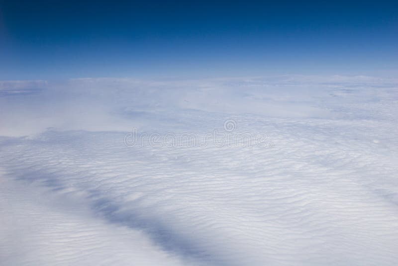 High Altitude View of Clouds. Heaven? Stock Image - Image of wallpaper ...