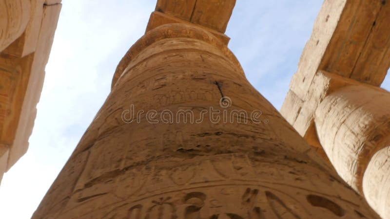 Ancient Columns of Great Temple or Temple of Winged Lions in Petra ...