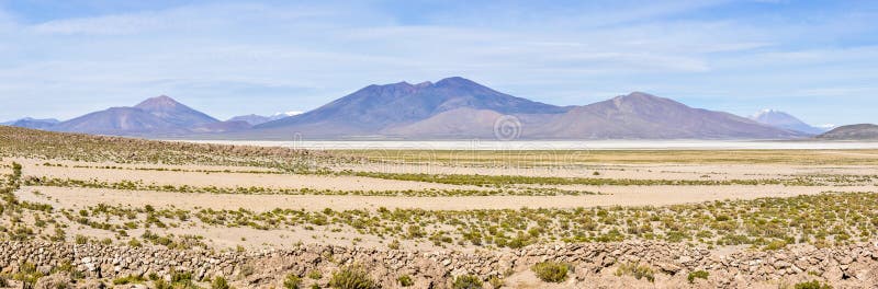 In the High Andean Plateau, Bolivia Stock Image - Image of mountain ...