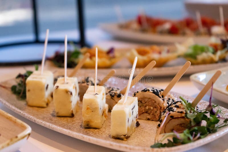 High Angle Closeup Shot of Different Types of Refreshments on a Table ...