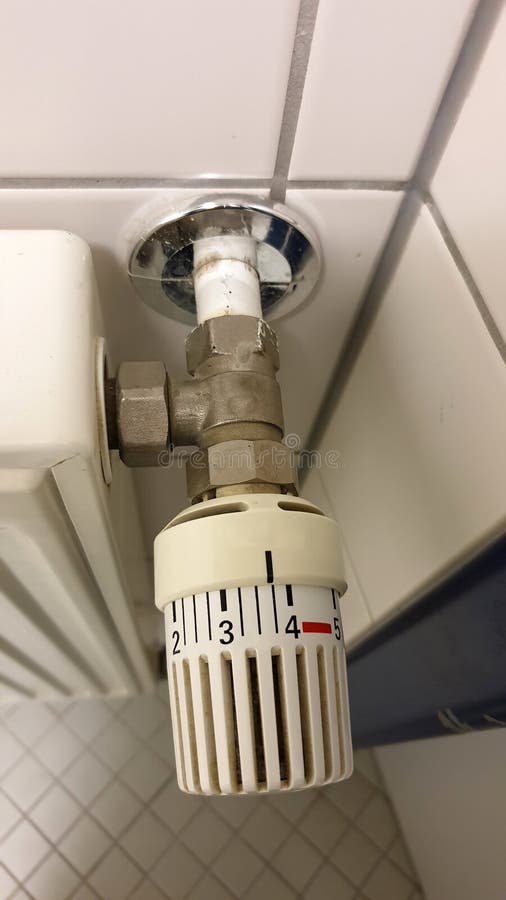 High-angle Closeup Shot of a Heat Regulator Stock Photo - Image of ...
