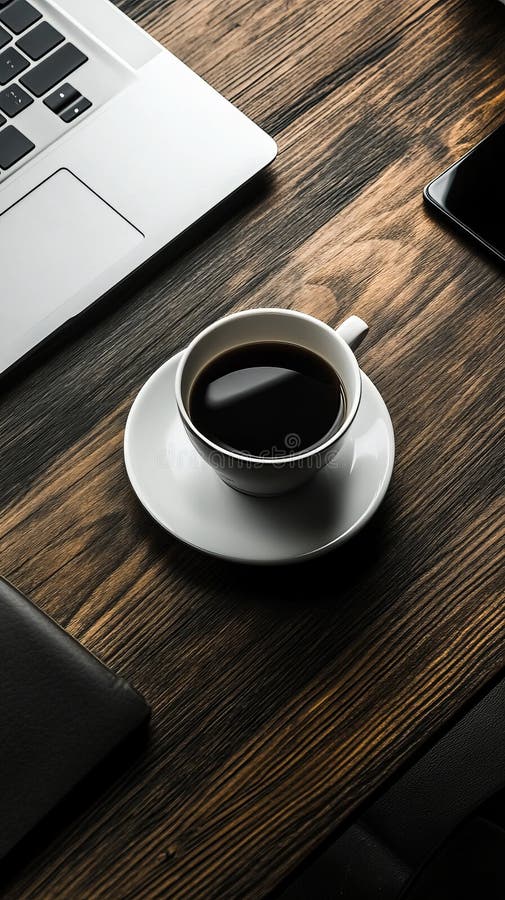 High Angle Minimalistic Business Desk Stock Photos - Free & Royalty ...