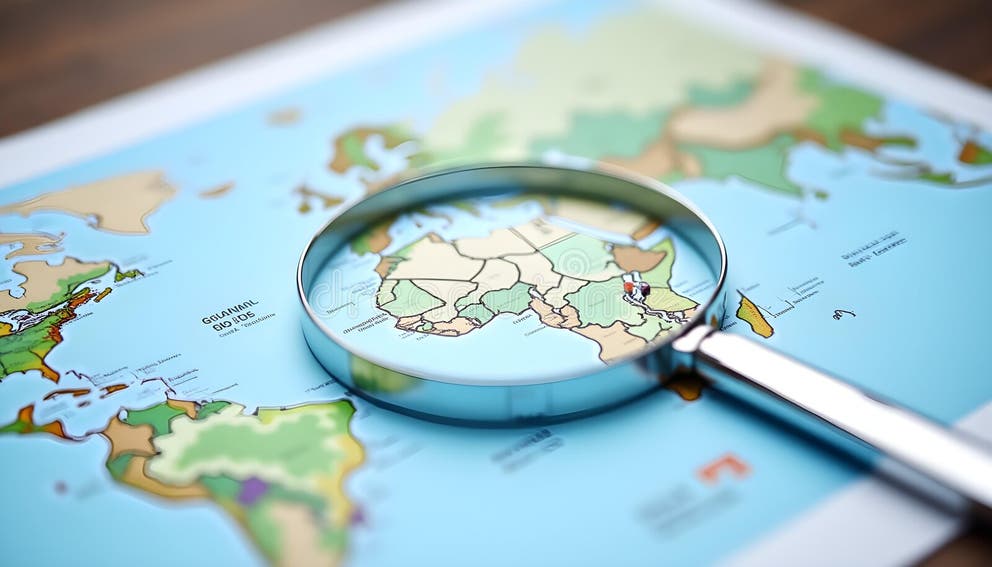 A High-angle Shot of a Desk Cluttered with Documents, One of Which is a ...