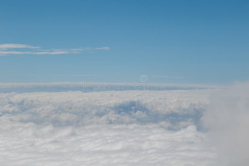 High Angle Shot of Forest on Hills Covered with Clouds Stock Photo ...