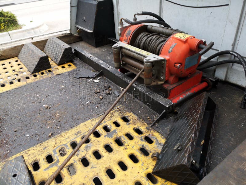 High Angle Shot of Grate and Machine Tools Stock Photo - Image of ...