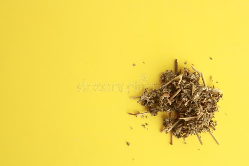 High Angle Shot of an Infusion of Raspberry Leaf Stock Image - Image of ...