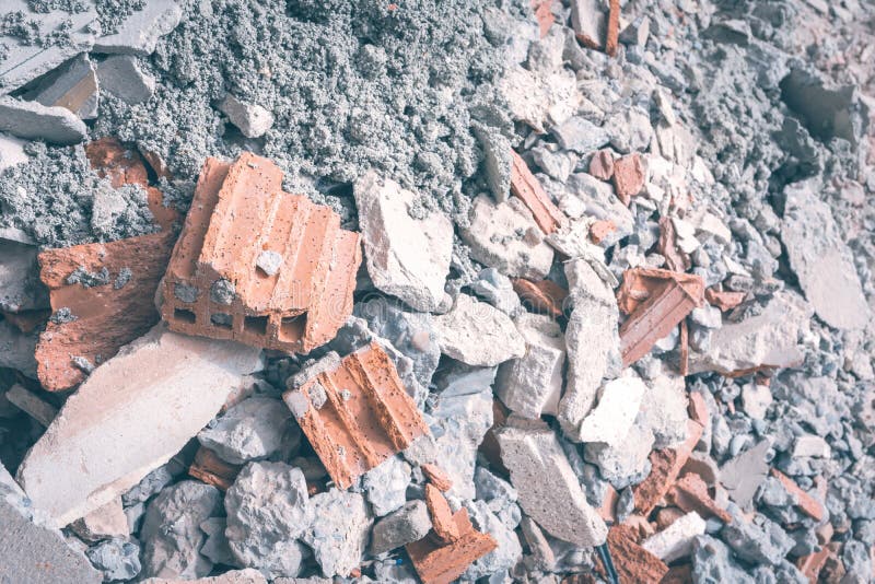 High Angle Shot of Ruins of a Building Stock Photo - Image of view ...