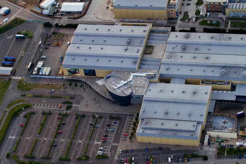 High-angle Shot of the Warner Bros Studio in London. Editorial Photo ...