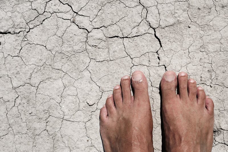 People Feet Ground Cracked Soil Stock Photos - Free & Royalty-Free ...