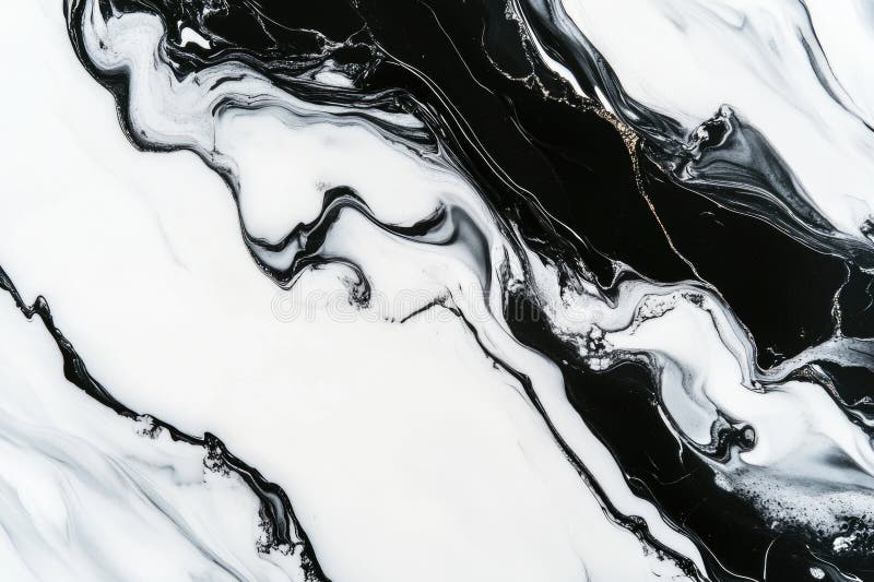 A High-angle View of a Black and White Marble Surface, Great for ...