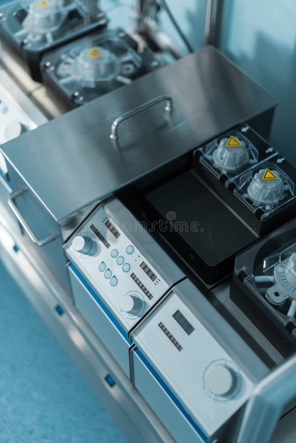 Medical Stainless Steel Trays Stock Photo - Image of isolated, medical ...