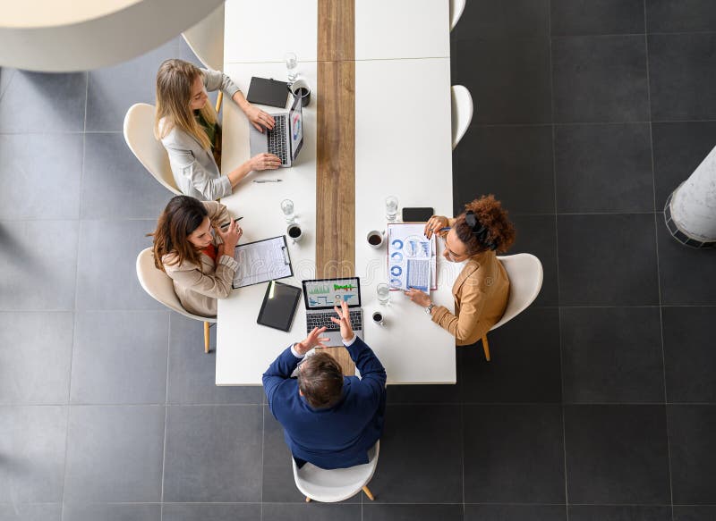 3,166 High Angle View Business People Success Stock Photos - Free ...