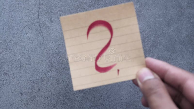 Question Mark on Paper and Fountain Pen on Table Stock Video - Video of ...