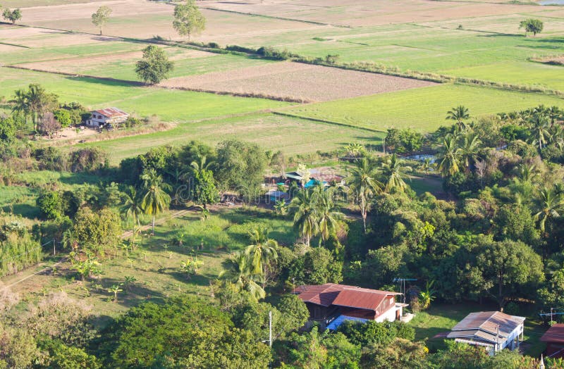 High Angle View of Rural Areas. Stock Photo - Image of beautiful ...