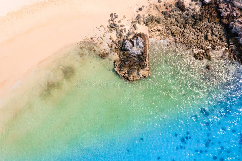Aerial View Beach Sand Background for Summer Vacation Concept. Beach ...