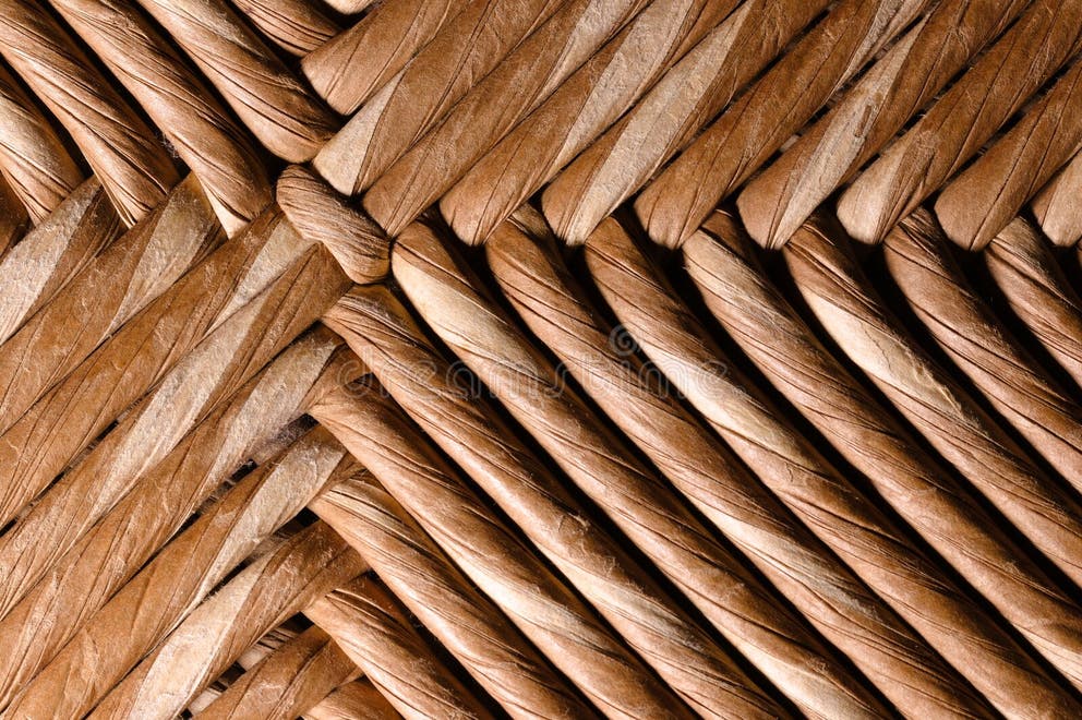 High Angle View of Tightly Woven Strips Creating a Texture Stock Photo ...