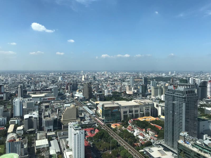 High Angle View from the Top of the Building Editorial Photography ...