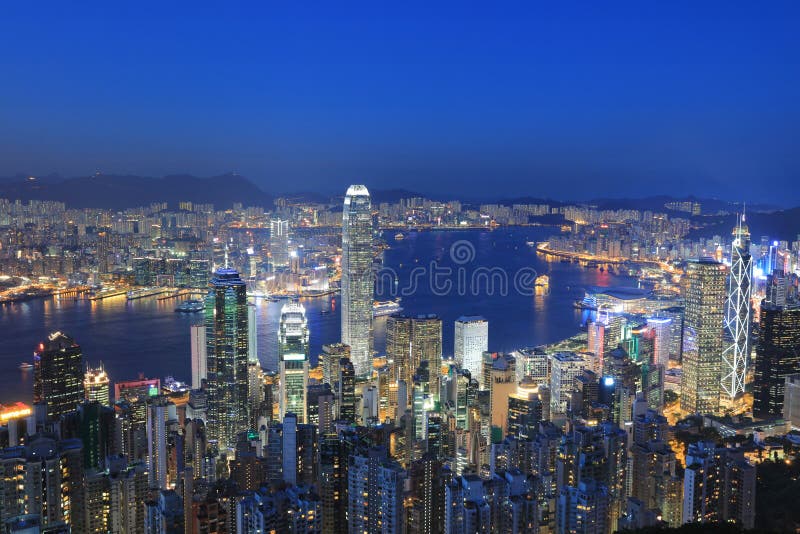 High Angle Viewpoint in Hong Kong Editorial Photography - Image of ...