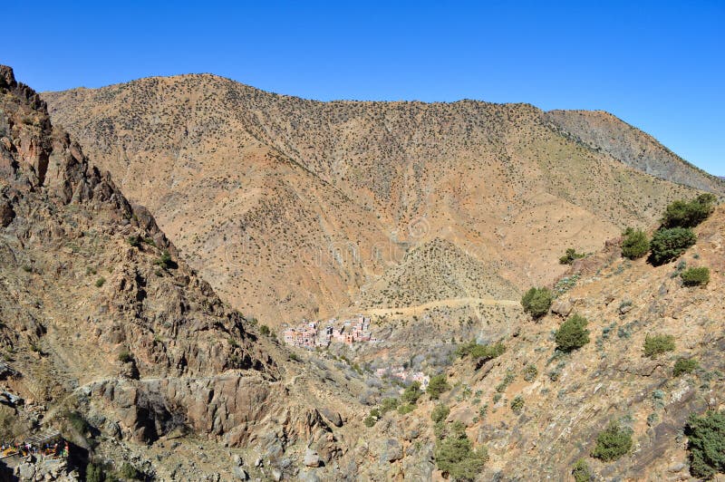High atlas in the Morocco stock image. Image of atlas - 172233121