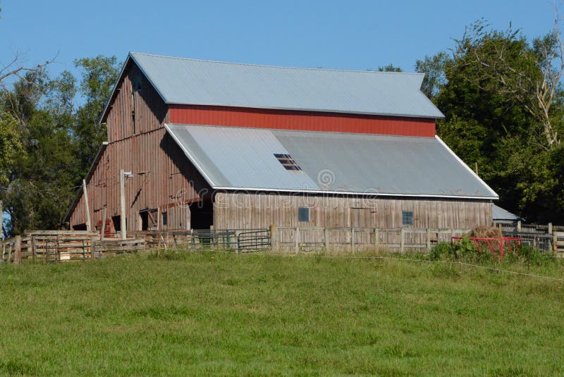 High Barn stock photo. Image of boards, wood, barn, iowa - 99237980