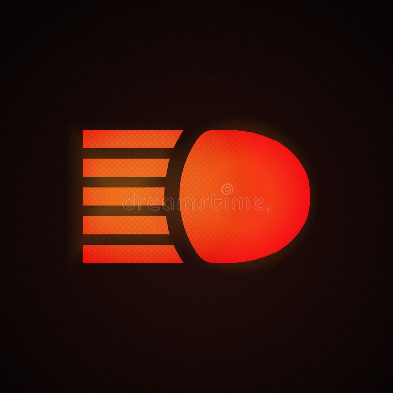 High beam light sign stock vector. Illustration of dash - 199935672