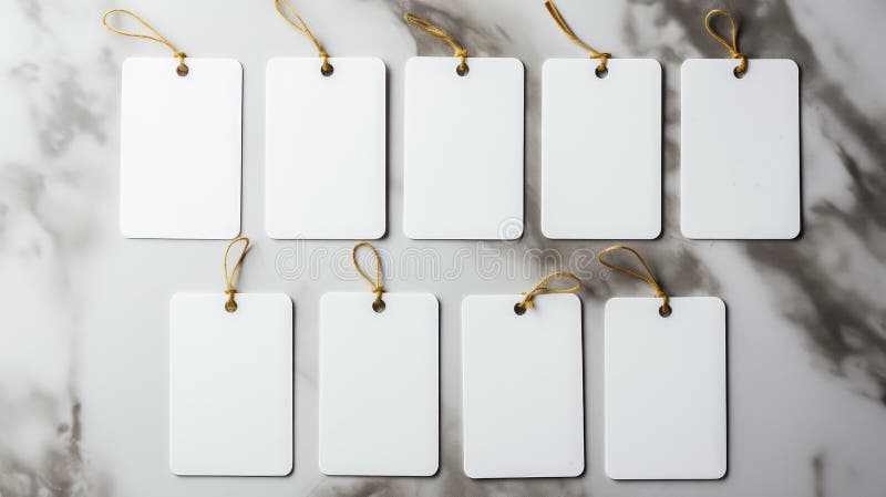 High blank gift tags stock illustration. Illustration of style - 374996536