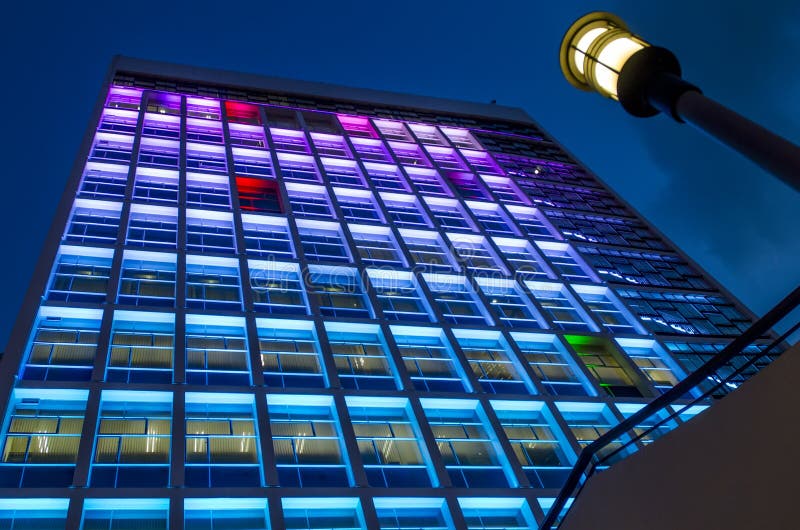High Block Building at Hong Kong City Hall Stock Image - Image of ...