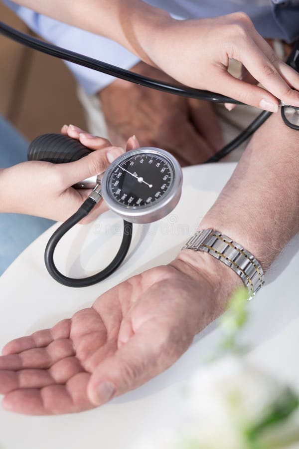 Man with High Blood Pressure Stock Image - Image of relation, disease ...