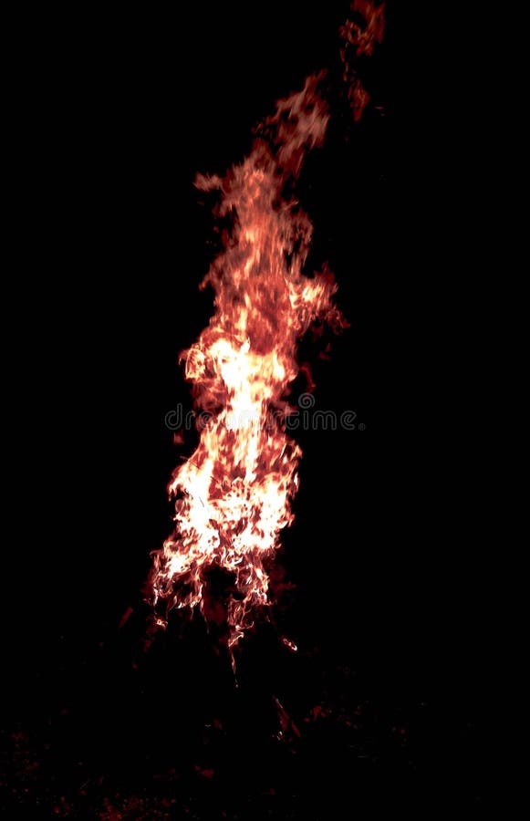 High blood red camp fire stock photo. Image of camp, heat - 95084880