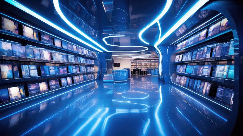 Blue Library Stock Illustrations – 30,113 Blue Library Stock ...