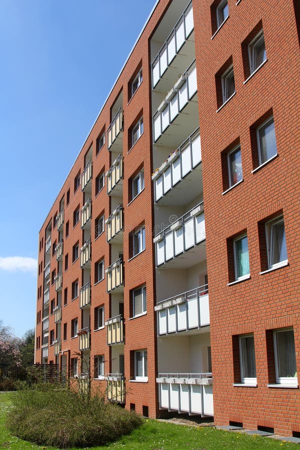 High brick house stock image. Image of residential, outdoors - 30962165