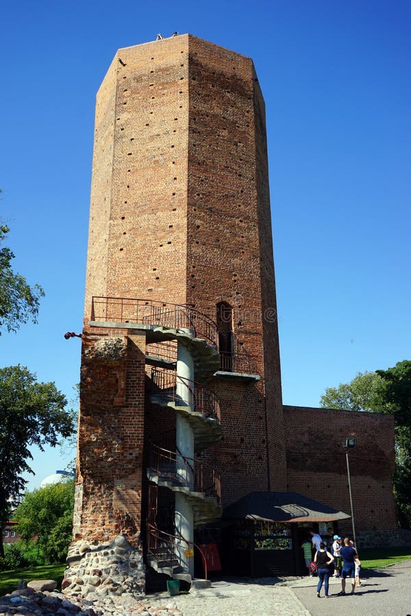 Brick tower stock image. Image of closeup, fort, floor - 3540395