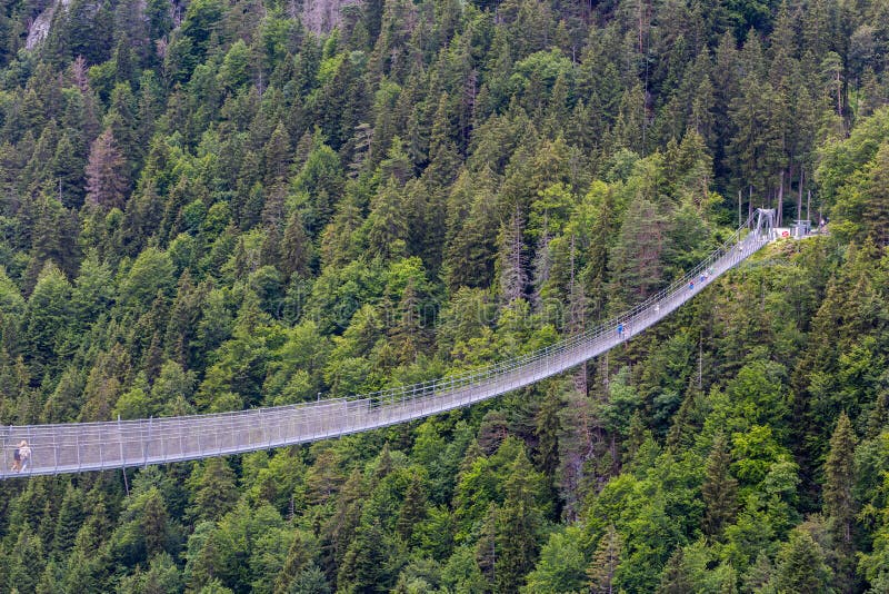 High Bridge in Alps, Austria Stock Photo - Image of adventure, path ...