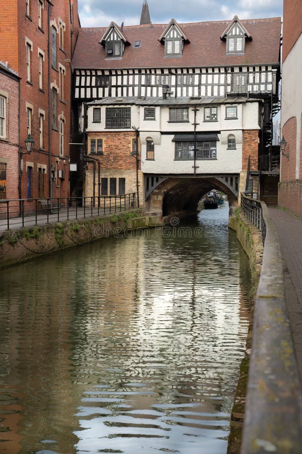 The High Bridge in Lincoln stock image. Image of lincolnshire - 378595923