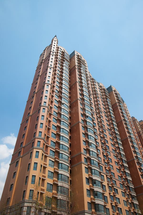 The high building stock photo. Image of cloud, building - 14853316