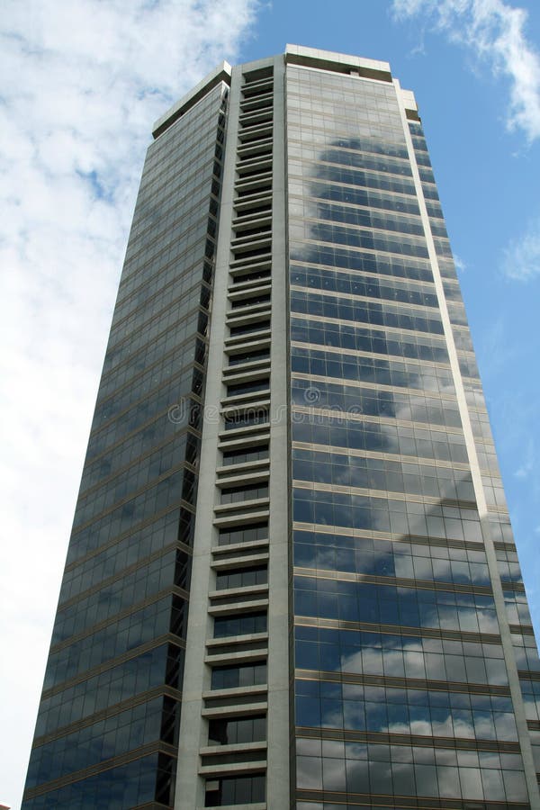 High building stock image. Image of glass, tall, skyscrapper - 1665163