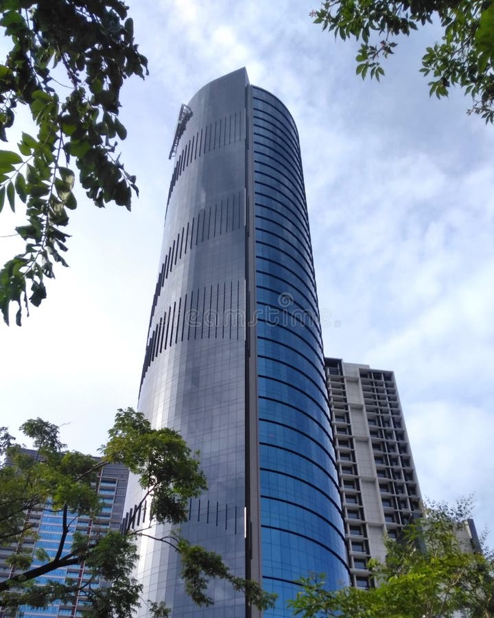 High building on the city stock photo. Image of high - 270329938