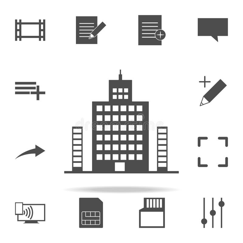 High Building Icon. Web Icons Universal Set for Web and Mobile Stock ...