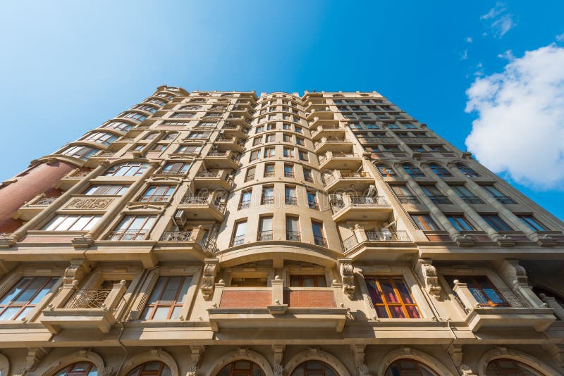 High building stock image. Image of house, high, architecture - 59778233