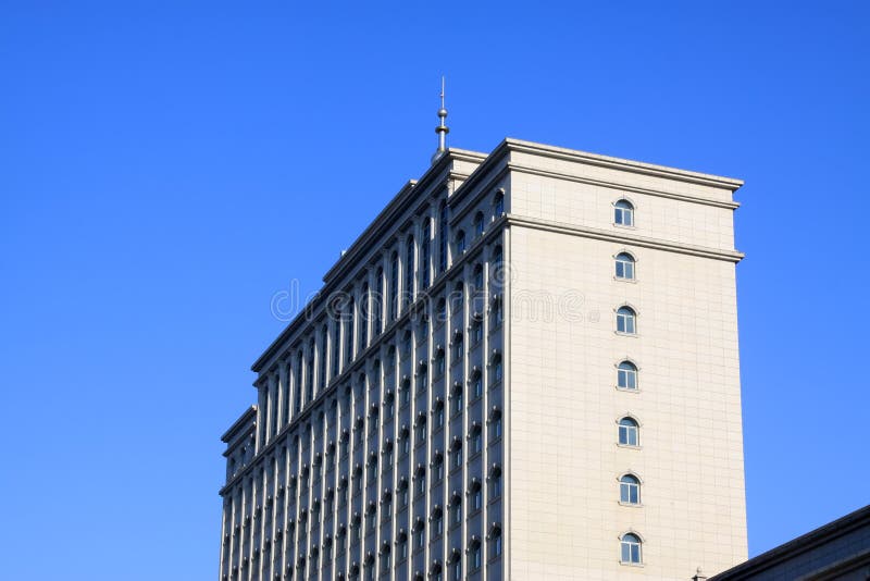 High Building And The Surrounding Environment Stock Photo - Image of ...