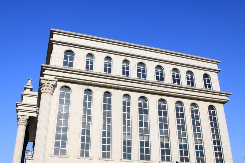 High Building and the Surrounding Environment Stock Photo - Image of ...