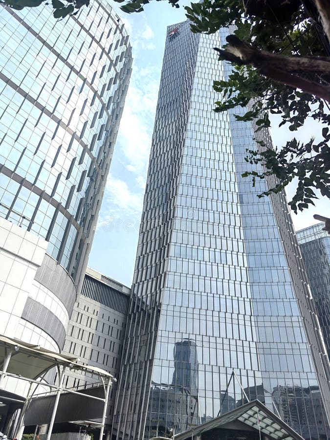 High Building in Town of Center Jakarta Very High Editorial Image ...