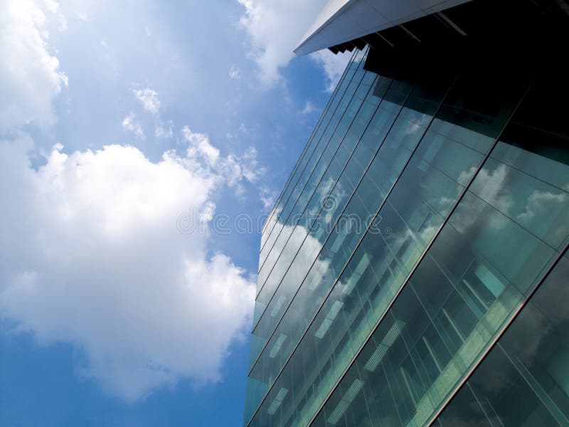 High buildings stock photo. Image of blue, facade, glass - 33447880