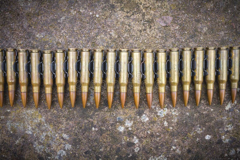 High Caliber Rifle Bullet stock photo. Image of ammendment - 67163020