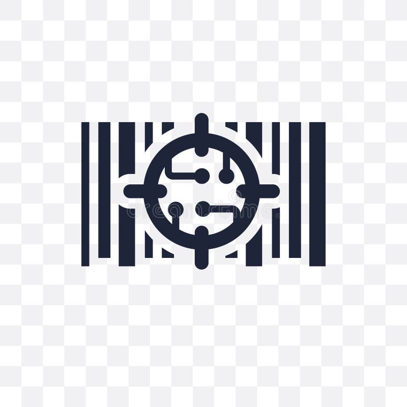 High Capacity Color Barcode Transparent Icon. High Capacity Colo Stock ...