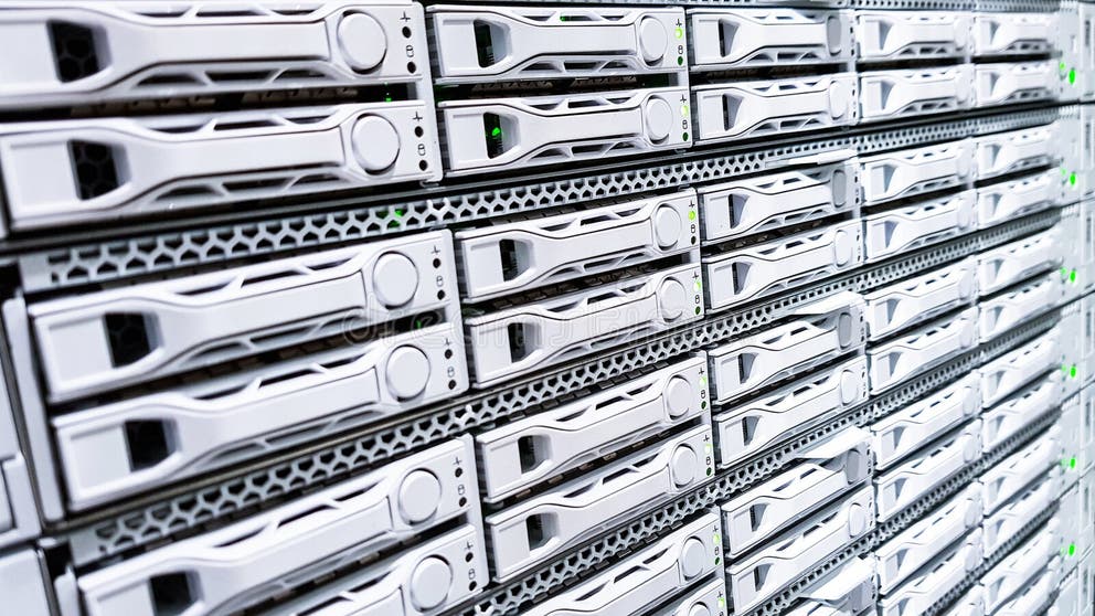 High Capacity Hard Drive Disk Storage Rack Used for Big Data Cloud ...